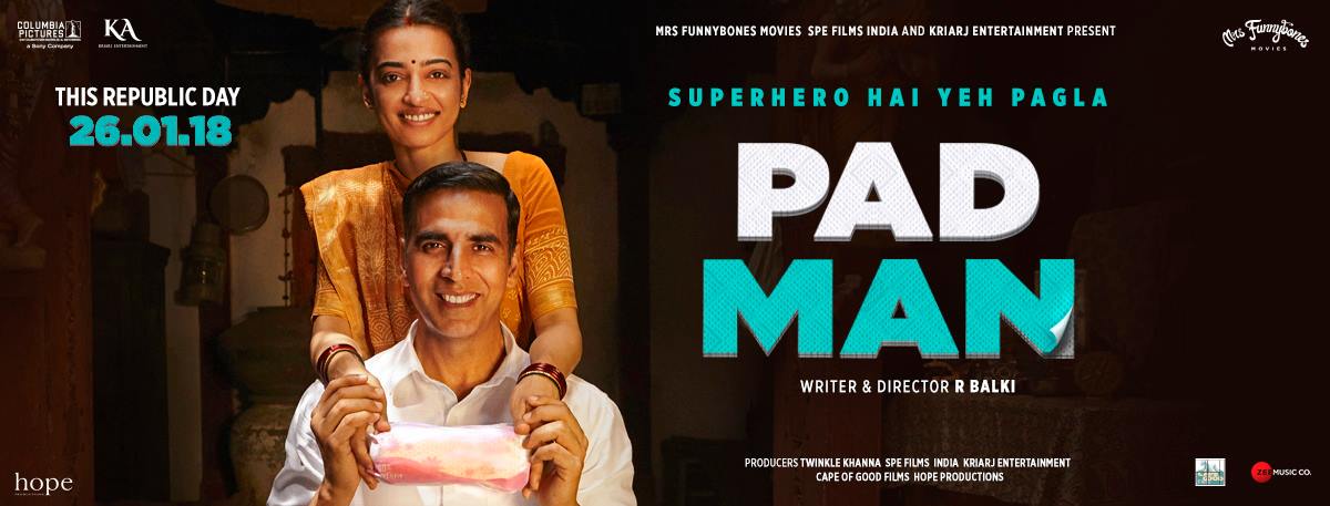 PADMAN MOVIE: BIOGRAPHICAL COMEDY DRAMA BASED ON LIFE OF ARUNANCHALAM ...